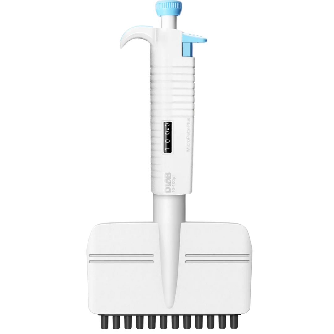 MicroPette Plus 12-Channel Pipettes by DLAB Scientfic