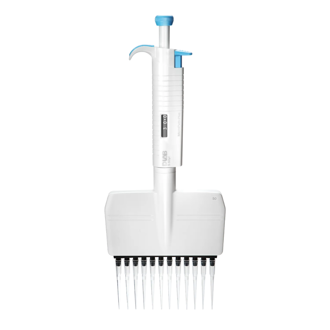 MicroPette Plus 12-channel Pipettes by DLAB Scientfic