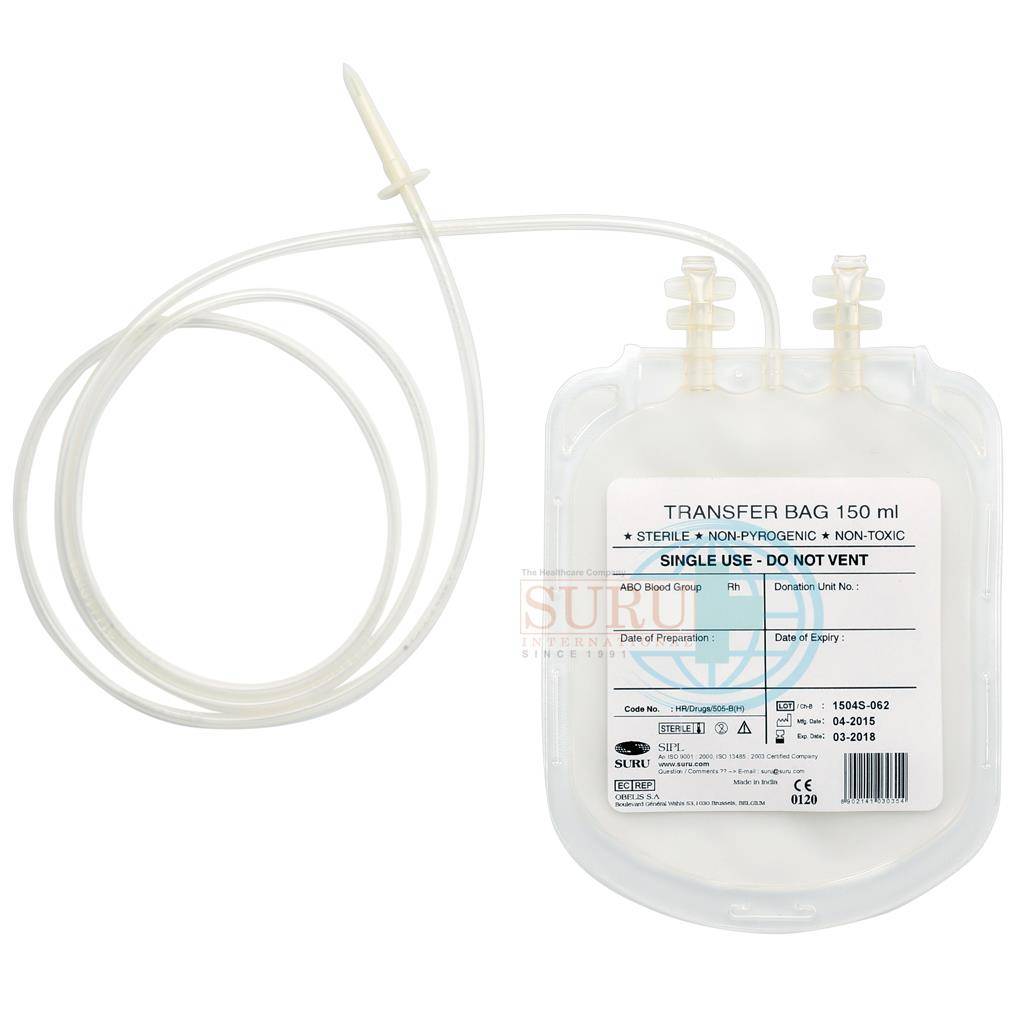 transfer bags - SURU International Pvt. Ltd. | Medzell