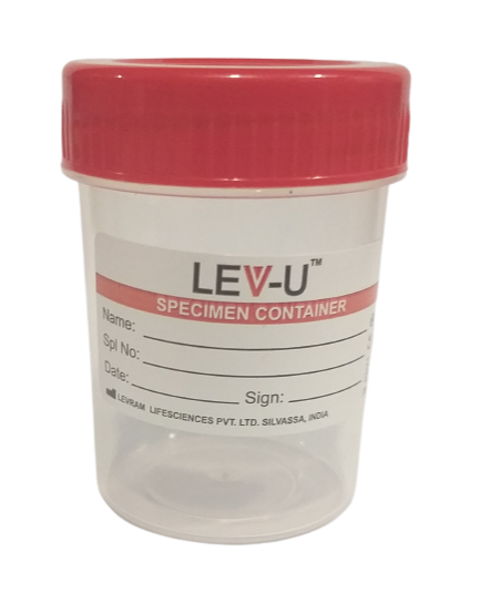 LEV-U Specimen Container - Levram Lifesciences Pvt. Ltd. | Medzell