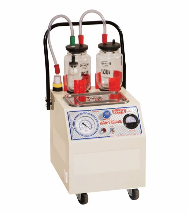 Suction Machine High Vacuum S.S | Anand Surgical Industries India