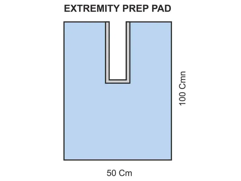 Extremity Prep Pad - Surgical Drapes - Careon Healthcare Solutions Pvt ...