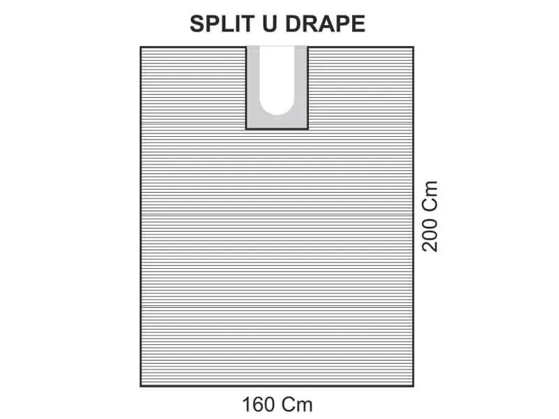 Split U Drape - Orthopedic Surgical Drapes | Careon Healthcare ...