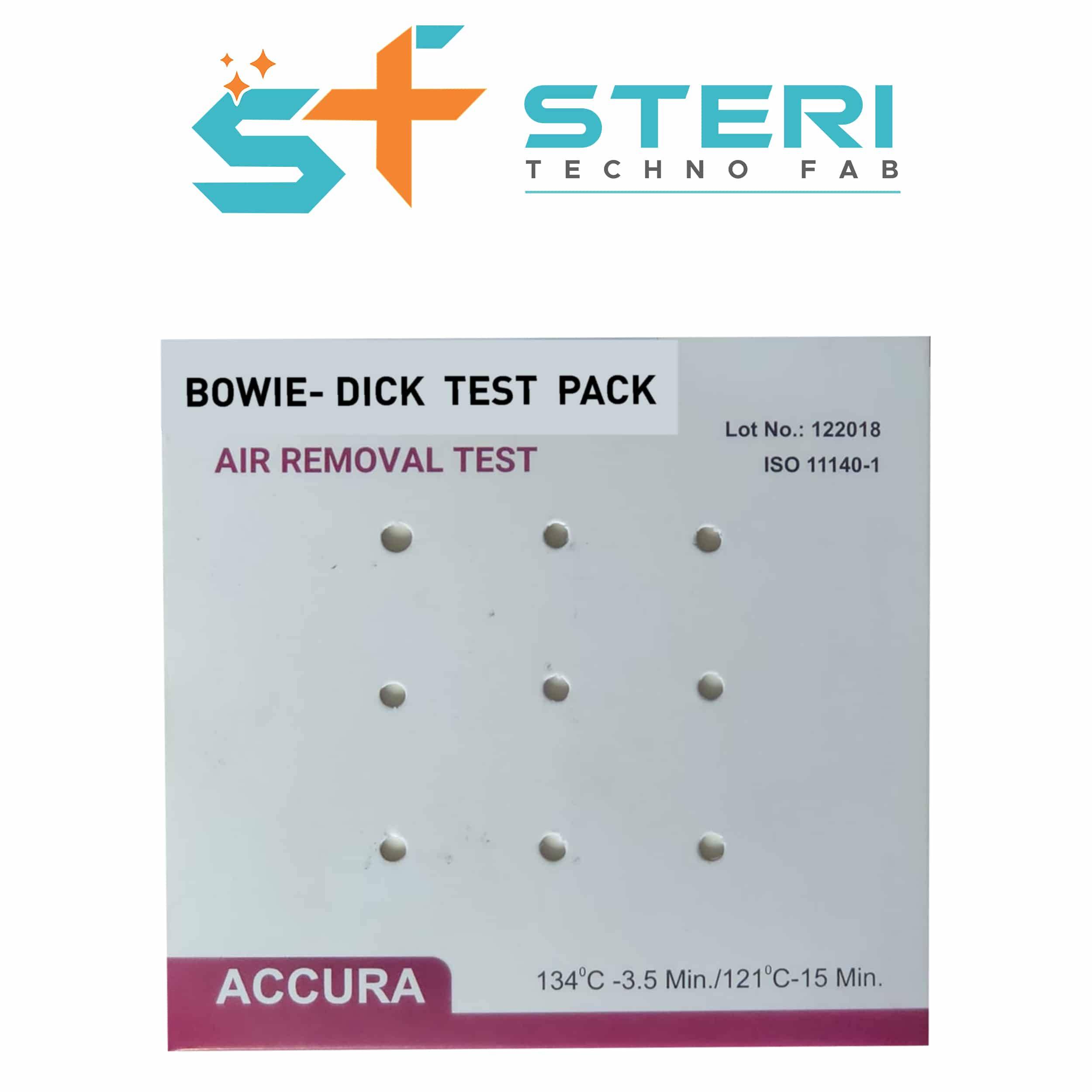 Bowie-Dick Test Kit - Sterilization Indicators - Steri Techno Fab | Medzell