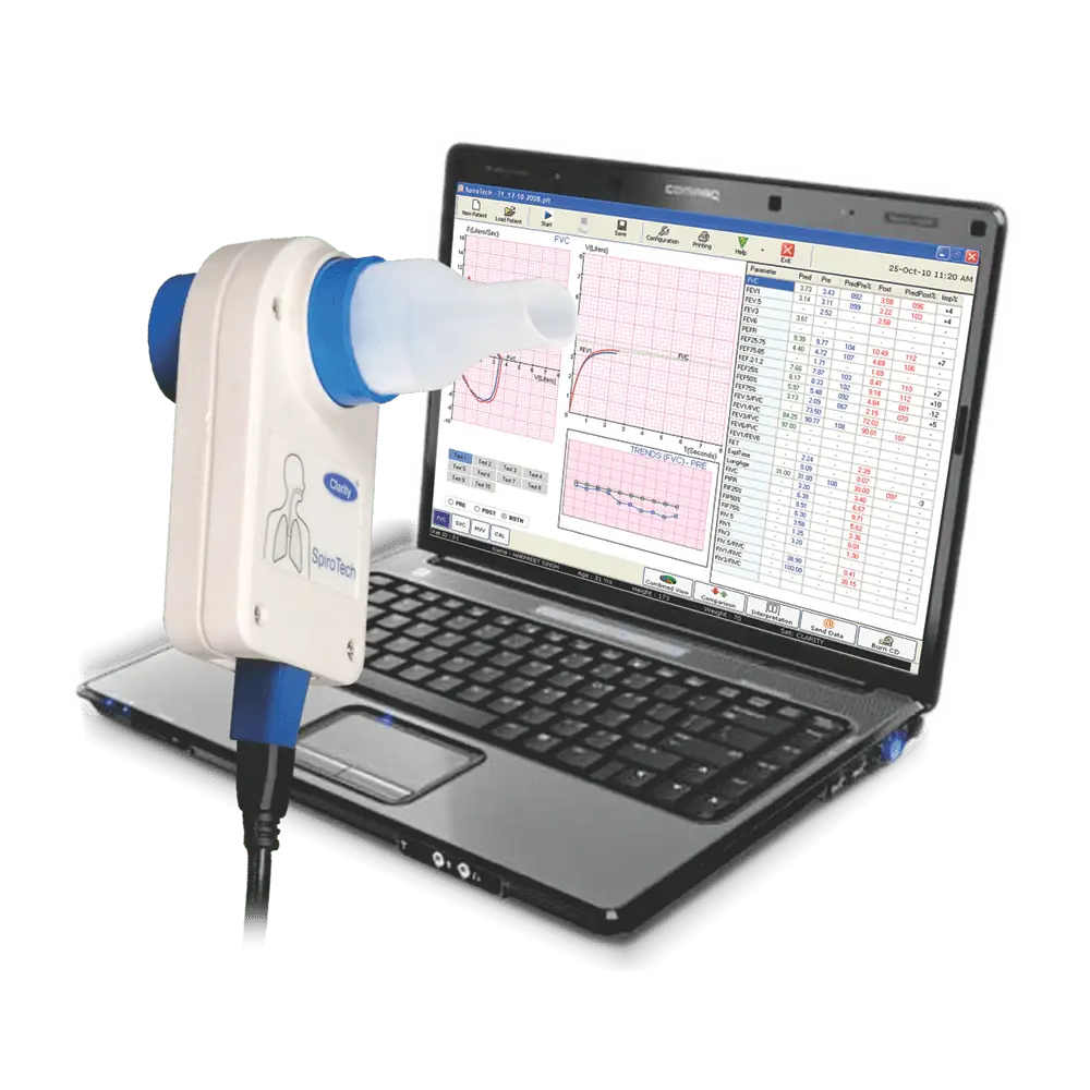 SpiroTech - Spirometry Machine - Clarity Medical Pvt. Ltd. | Medzell