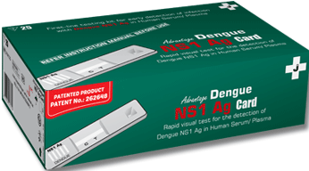 Advantage Dengue NS1 Ag Card - J.Mitra & Co. Pvt. Ltd. | Medzell