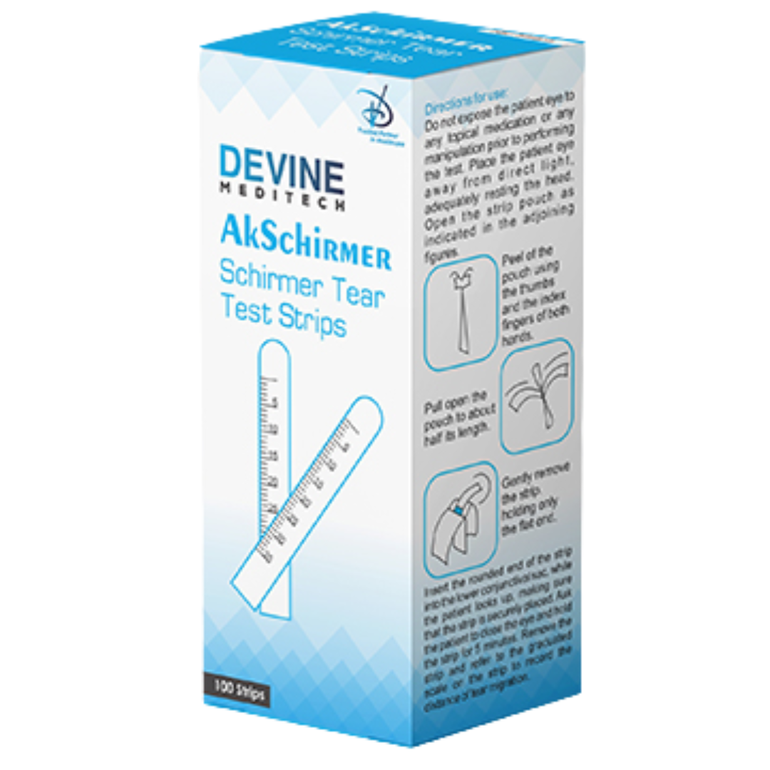 AKShirmer Test Strip - Ophthalmic Test Strips by Devine