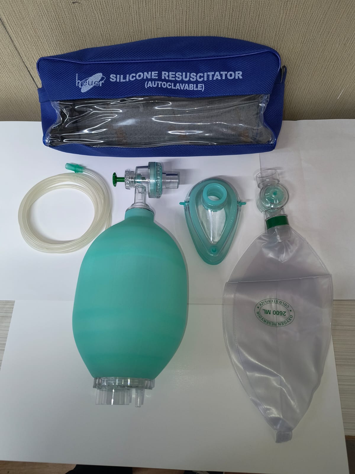 Silicone Resuscitator (Ambu Bag) - Medical Bags - GST Corporation ...
