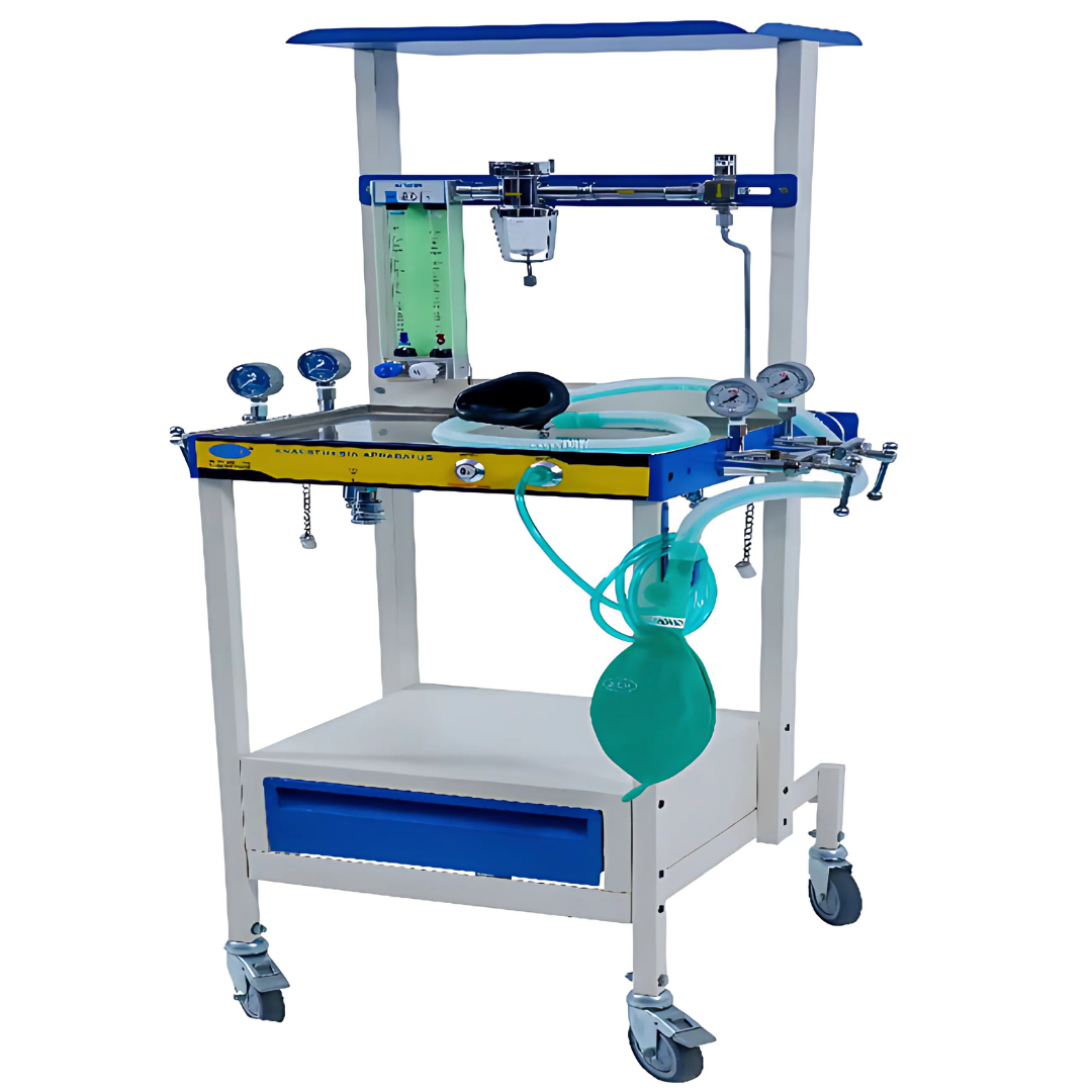 Anaesthesia Machine 555 - anesthesia machine with scavenging unit ...