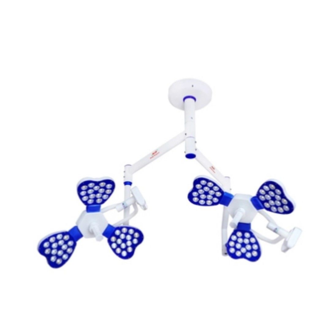 APPLE 3 + 3 Twin OT Lights - LED Surgical Lights | Balaji Surgical