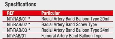 ClearBand - Artery Compression Band by Newtech Med. Devices Pvt. Ltd. India