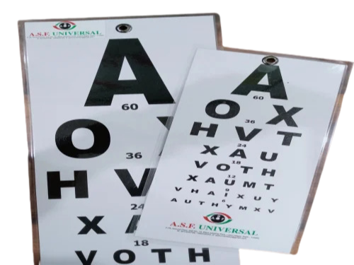 ASF Distance Vision Chart English - A.S.F. Universal | Medzell