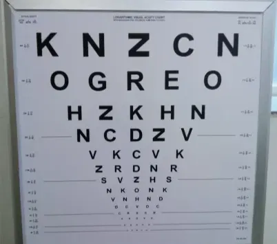 ASF Logmar Chart LED - A.S.F. Universal | Medzell