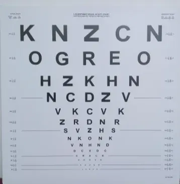ASF Logmar Chart LED - A.S.F. Universal | Medzell