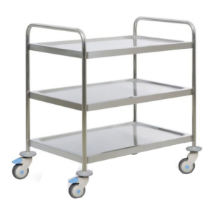 ASM - 1115 Instrument Trolley Three Shelves - A.S Medisteel | Medzell