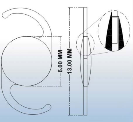 EF 960 SA - Hydrophilic Acrylic Square Edge - Intraocular Lenses ...