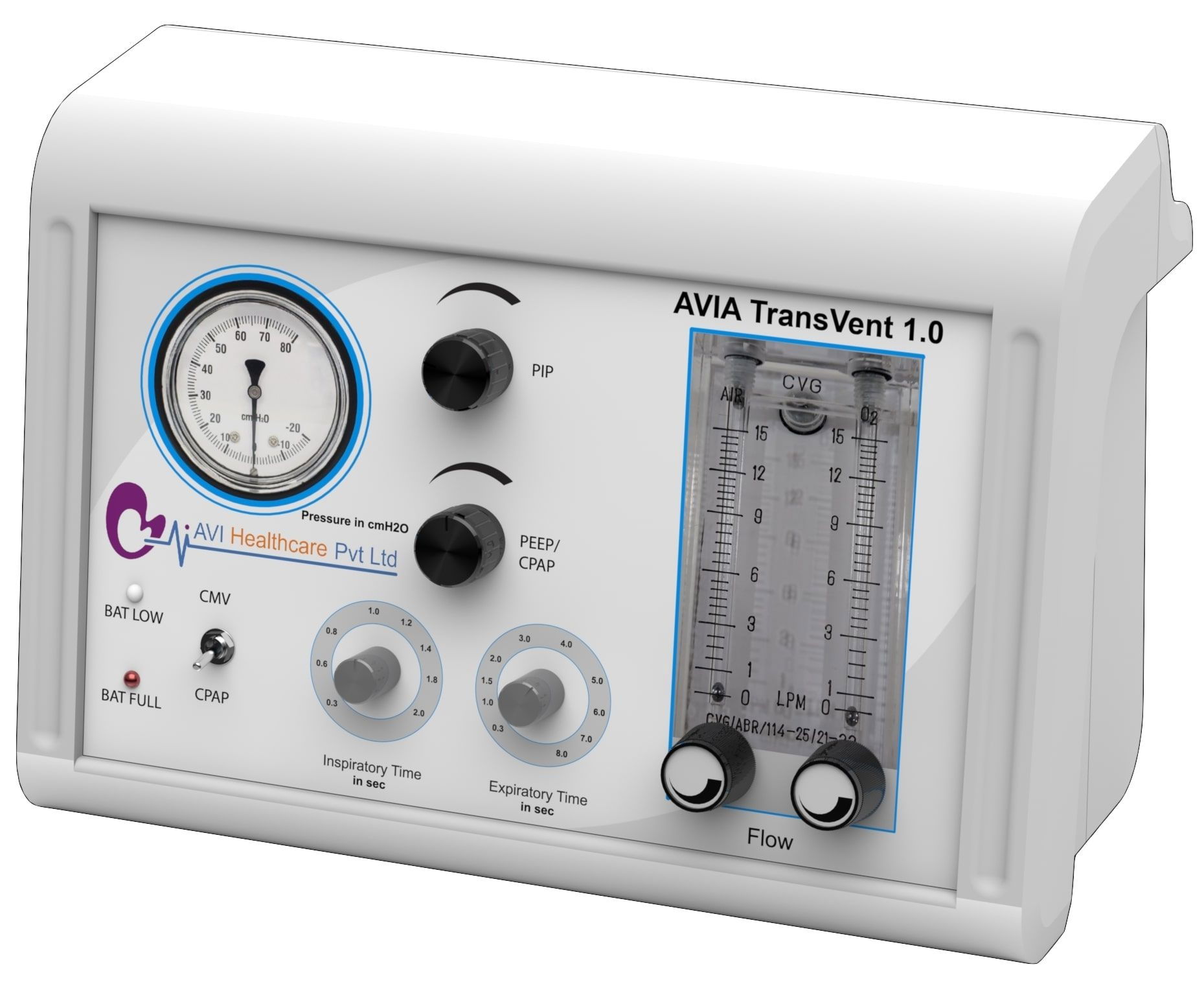 AVIA TransVent 1.0 - Emergency & Transport Medical Ventilators | AVI ...