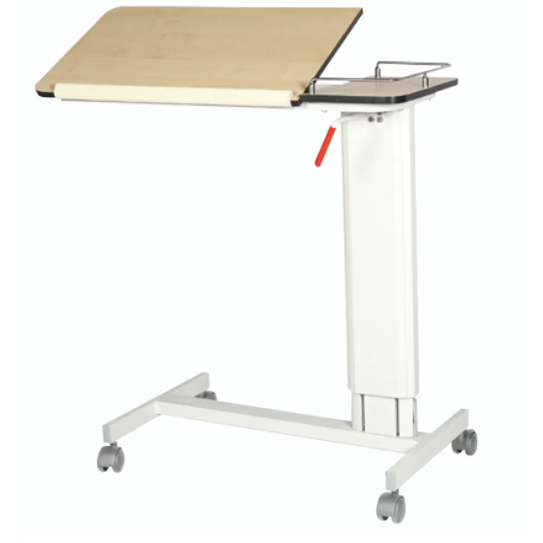 AX1016A Deluxe Adjustable Bedside Table - bedside table with wheels | Midmark India Pvt Ltd.