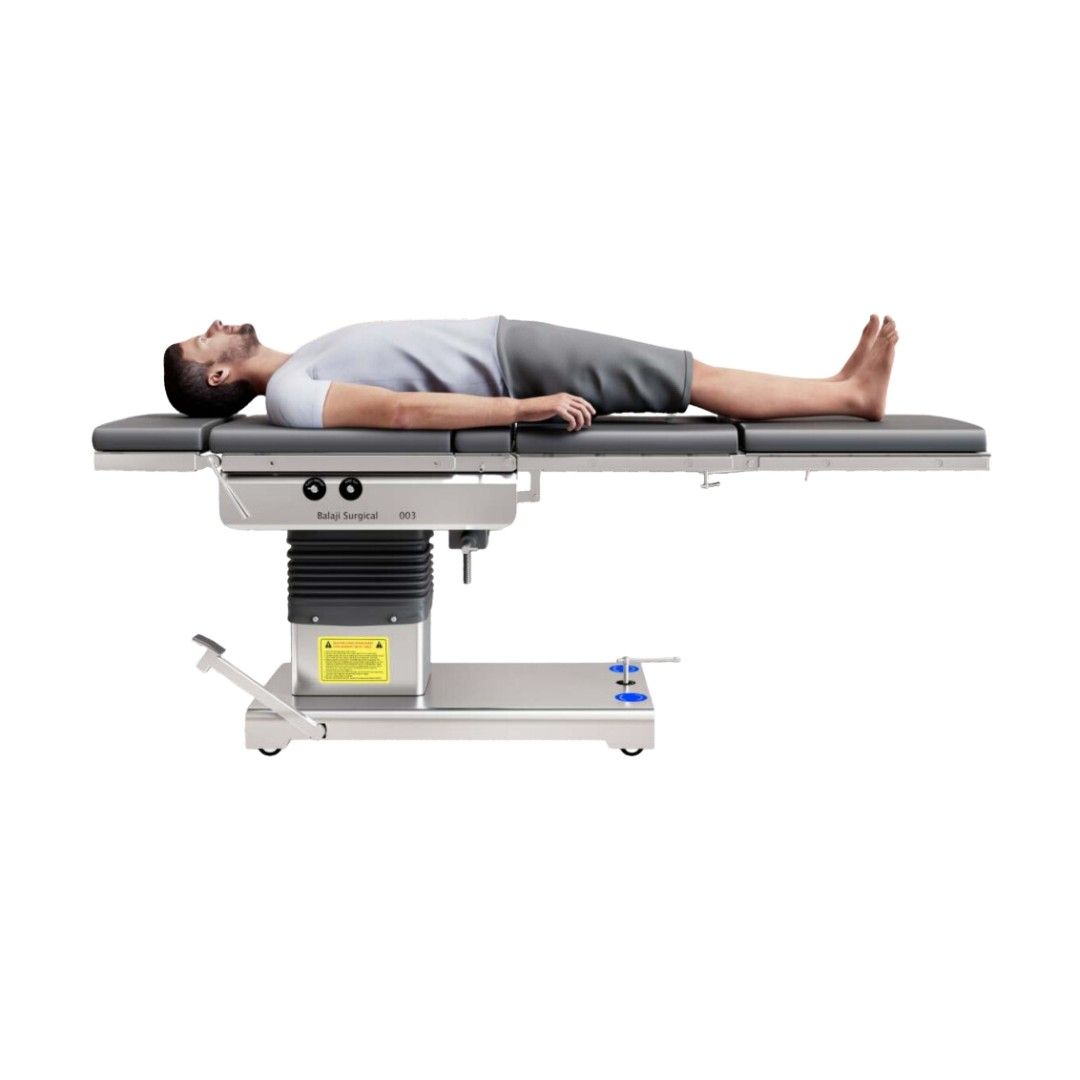 BJS - 003 C-arm Compatible Hydraulic OT Table | Balaji Surgical