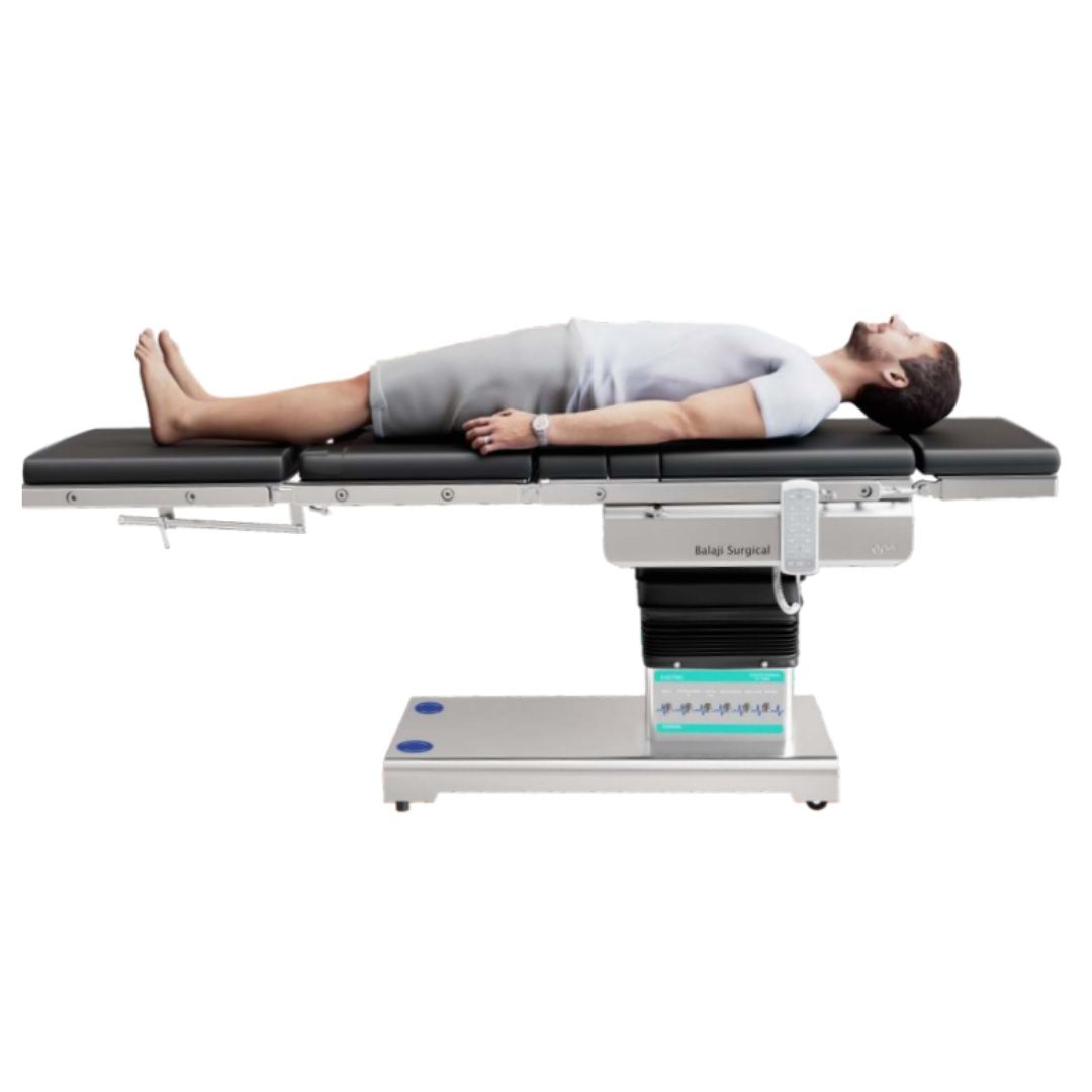 BJS - 009 Electro Manual OT Table With Top Slide - Balaji Surgical ...