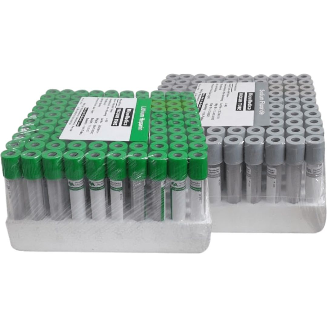 Blood Collection Tubes - Non Vacuum & Vacuum Tubes | MicroMedica ...