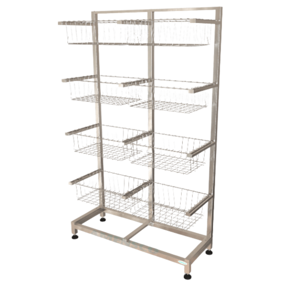 BR 8 T1 Basket Rack - AMENSCO Medical Technologies