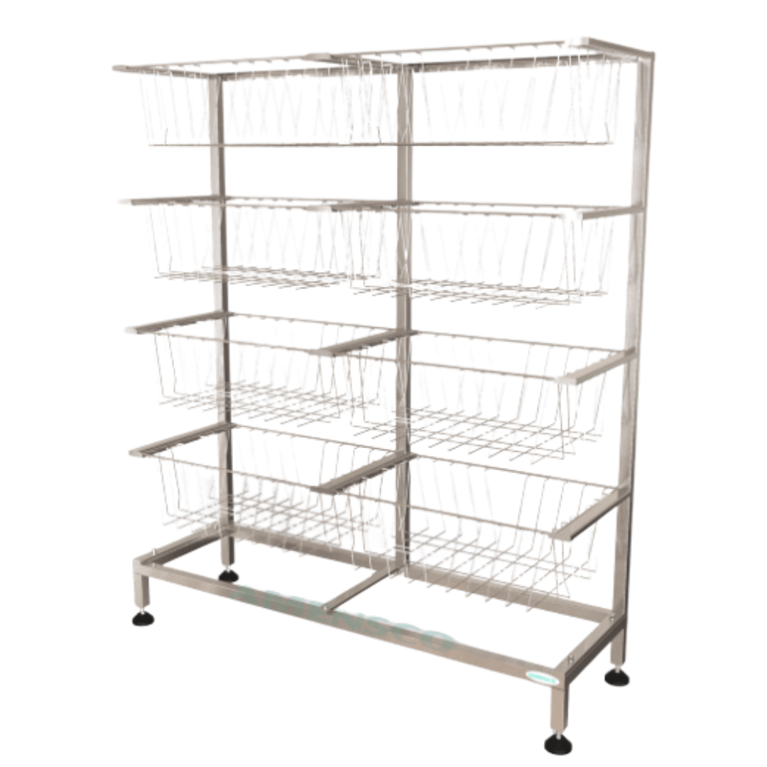 BR 8 T1 LC Basket Rack by AMENSCO Medical Technologies