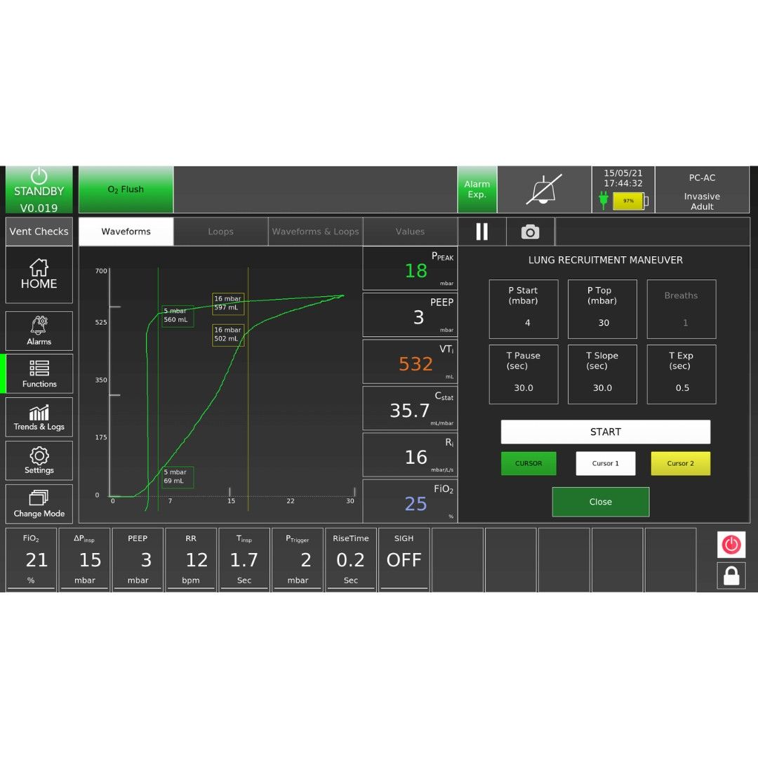 Buy Briovent BV-A ICU Ventilators | Adult Ventilator Suppliers in South ...
