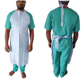 OT-1006 SMS Apron | Surgeons Micro Barrier India - Medzell