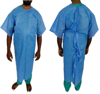 OT-1012 Patient Gown by Surgeons Micro Barrier India - Medzell