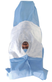 Surgeons Micro Barrier-OT-3005 Head & Neck Drape-India