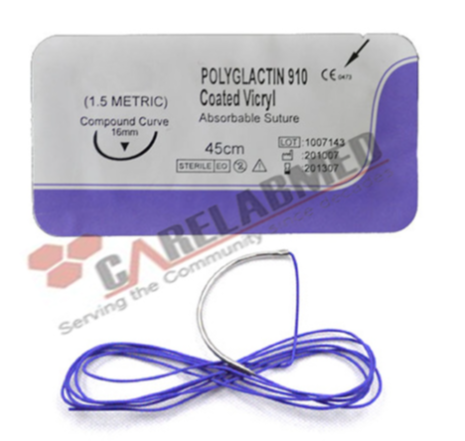 SuturesCLM PS 06 - SON S.R.T Polyglactin | Medzell