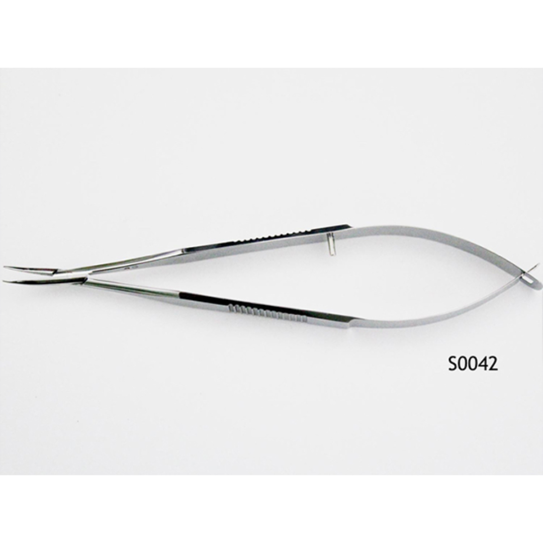 Castroviejo Needle Holder Curved | Ophthalmic Surgical Instrument | Akriti Ophthalmic