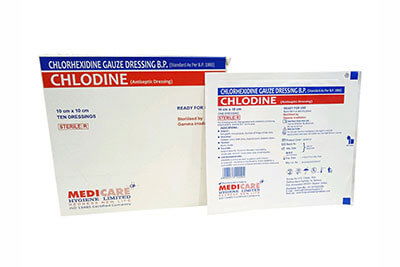 CHLODINE - Wound Dressing - Medicare Hygiene Limited | Medzell