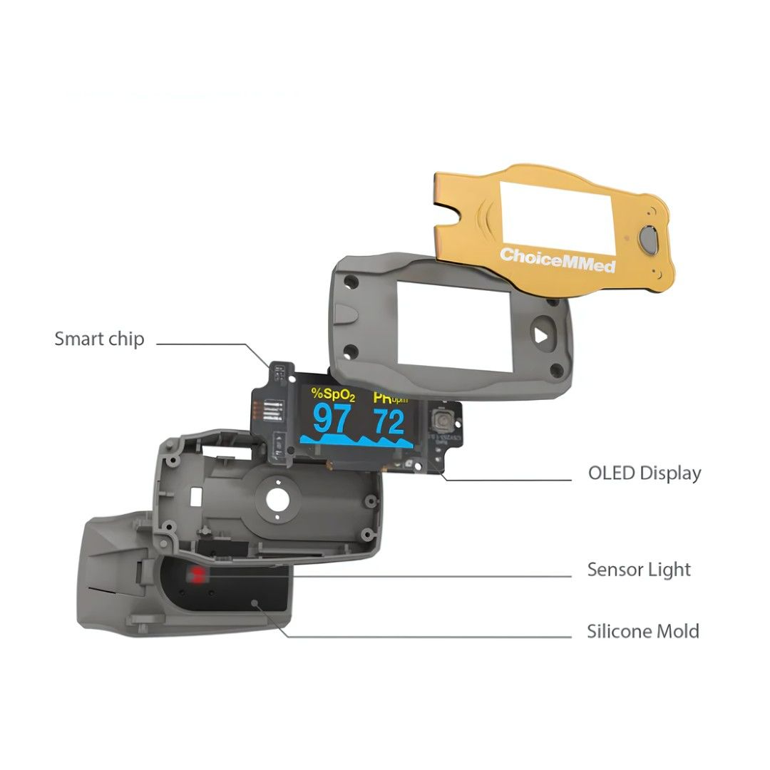 CHOICEMMED MD300C52 Pedia Fingertip Pulse Oximeter for Children