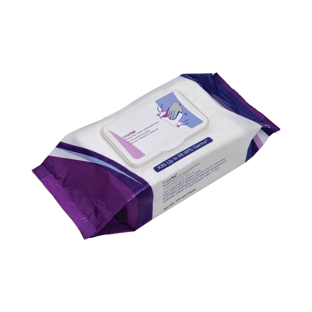 Cidaltek Alcohol Free Surface Disinfectant Wipes - Bath Wipes | IMAEC ...