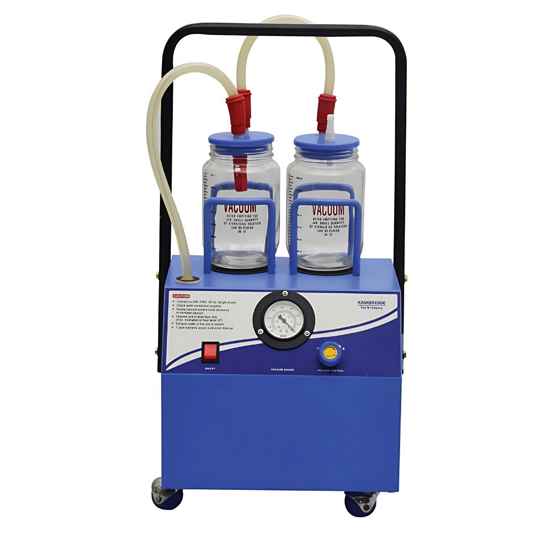 CLM-SU-2020-WARDCARE Electric Suction Machine - Manual Piston Suction ...