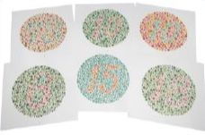 DP-5067 Colour Deficiency Test Cards For Adult Improved - Eye Charts ...