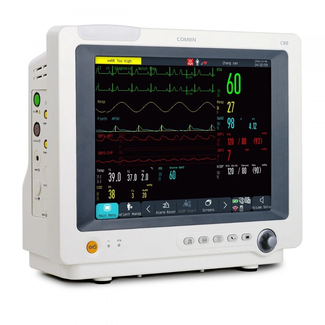Comen C80 ICU Multipara Monitor - 8 para patient monitor | Shenzhen ...