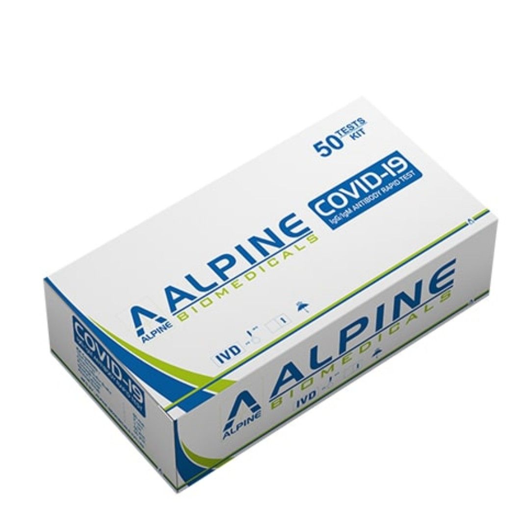 Covid-19 IgG/IgM Antibody Rapid Test - Alpine Biomedicals Pvt. Ltd.