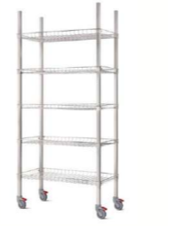 CSSD Linen Storage Rack / Trolley - PMT Healthcare Private Limited ...