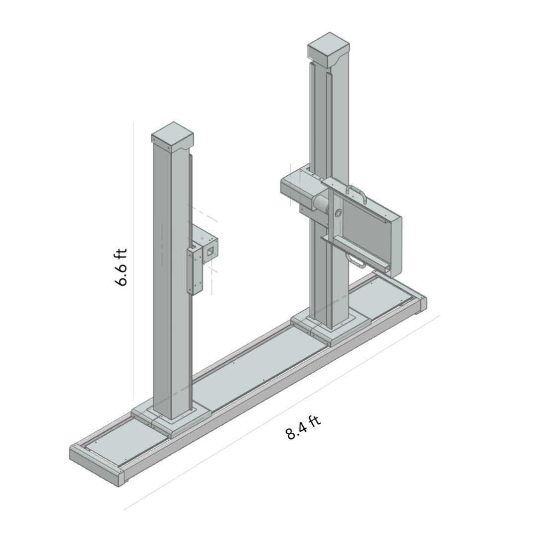 Buy DR Protection Stand – Double Column Floor Mounted From DHAAL ...