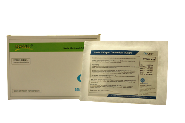 Buy DiaColl Wound Dressing Online - Cologenesis Healthcare Pvt. Ltd.