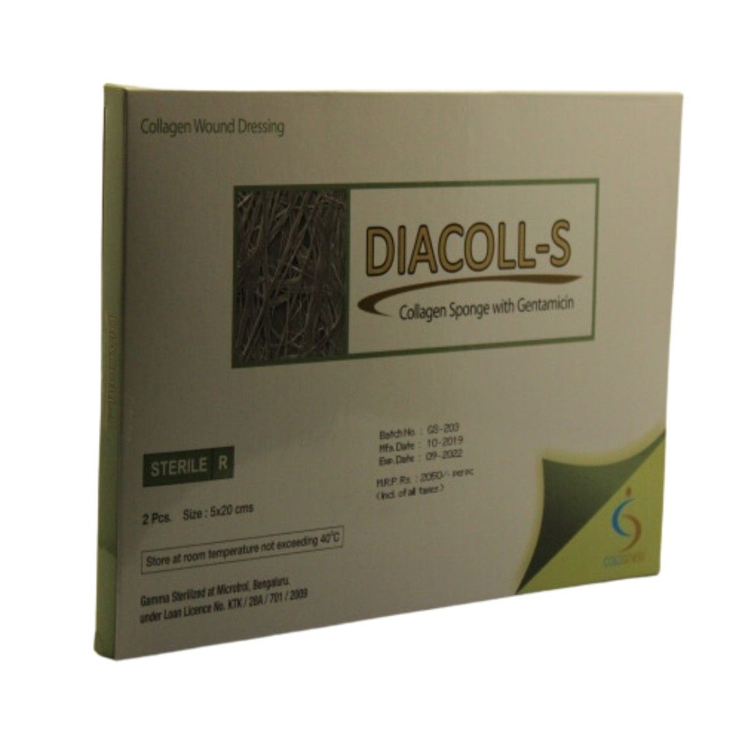 DIACOLL - S - Wound Dressings - Cologenesis HealthCare Pvt. Ltd. | Medzell