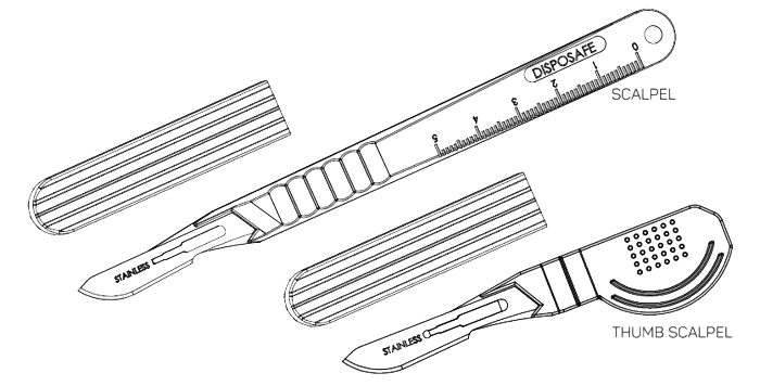 Disposable Scalpel - Disposafe Health and Life Care Ltd. | Medzell
