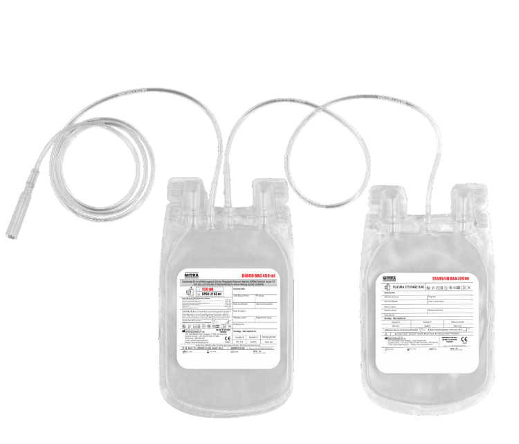 Mitra Double Blood Bags - Mitra Industries Private Limited | Medzell