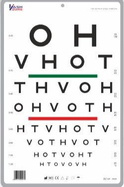 DP-5008 HOTV Optotype Eye Chart | Kashmir Surgicals India Pvt. Ltd.