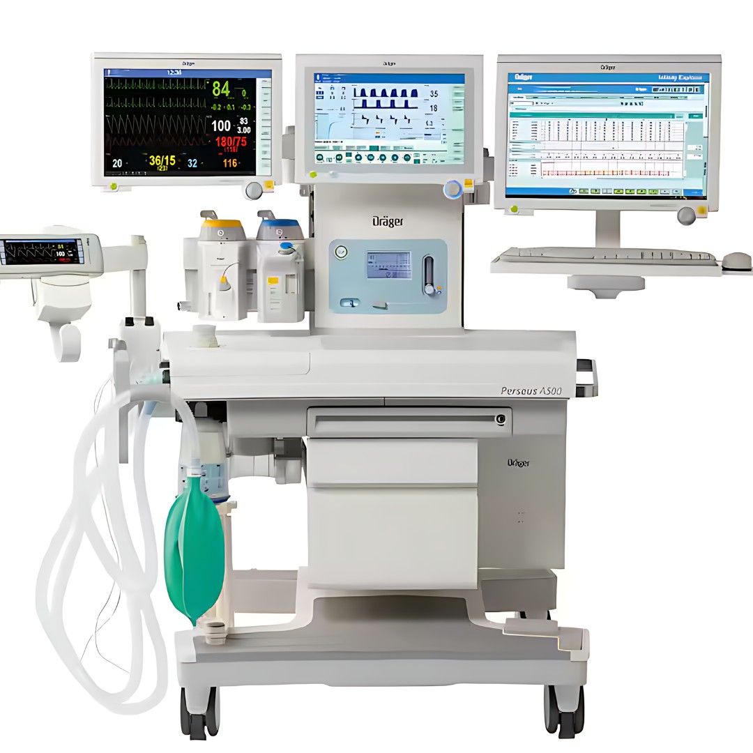 Dräger Perseus® A500 - Anaesthesia Machine with Inbuilt Ventilator | Dräger