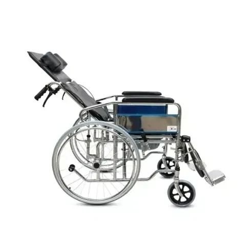Medemove Reclining Wheelchair With Commode U Cut - Medequip Healthcare ...
