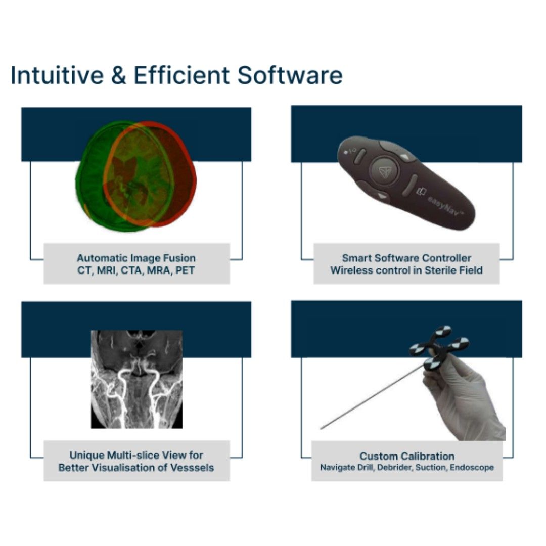 easyNav 2.0 Cranial Surgery Navigation Systems - HRS Navigation